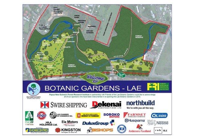 Map – LAE Gardens